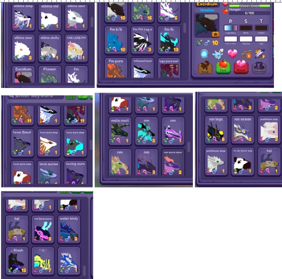 trading a bunch of dragons(contains a lot of cosmetic trait drags) | Fandom
