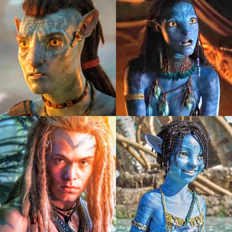Jake and Neytiri interrogated by painting themselves as an ash clan ...