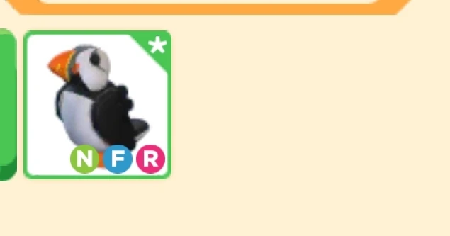 Trading neon puffin fr pets i really want: neon albino monkey,crow,evil ...