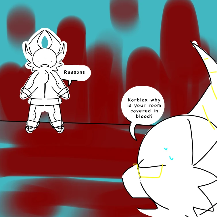 Average sibling interaction :3 anyway blood warning and now I have school | Fandom