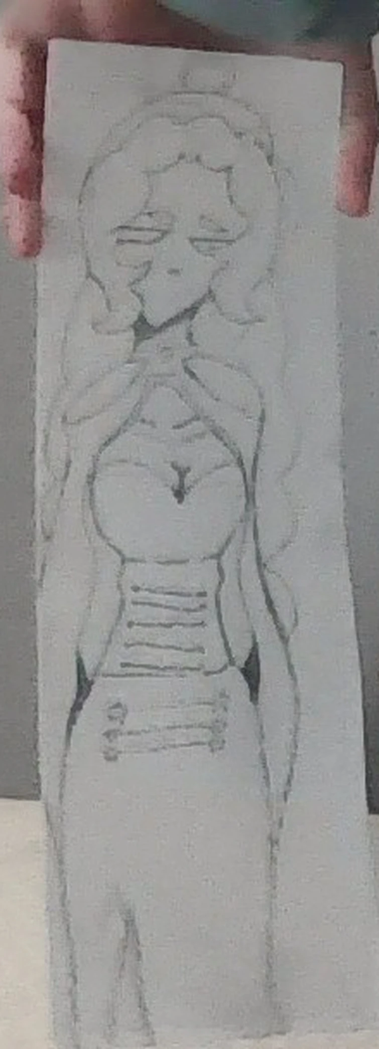 I drew nebula (it looks better in person low quality camera y'all) | Fandom