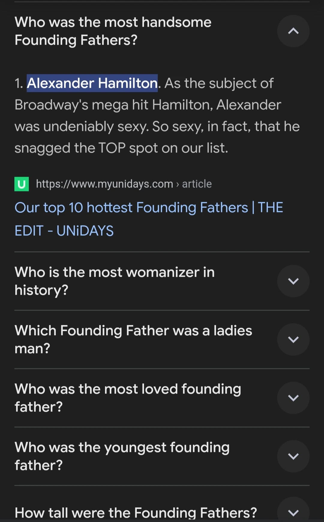 So apparently, today is Alexander Hamiltons' birthday. | Fandom