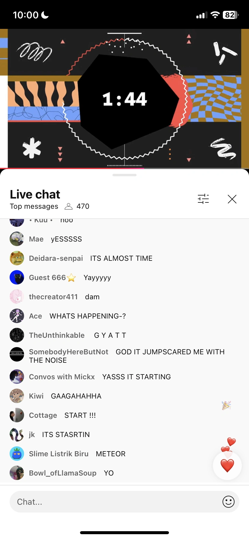 The live is starting | Fandom