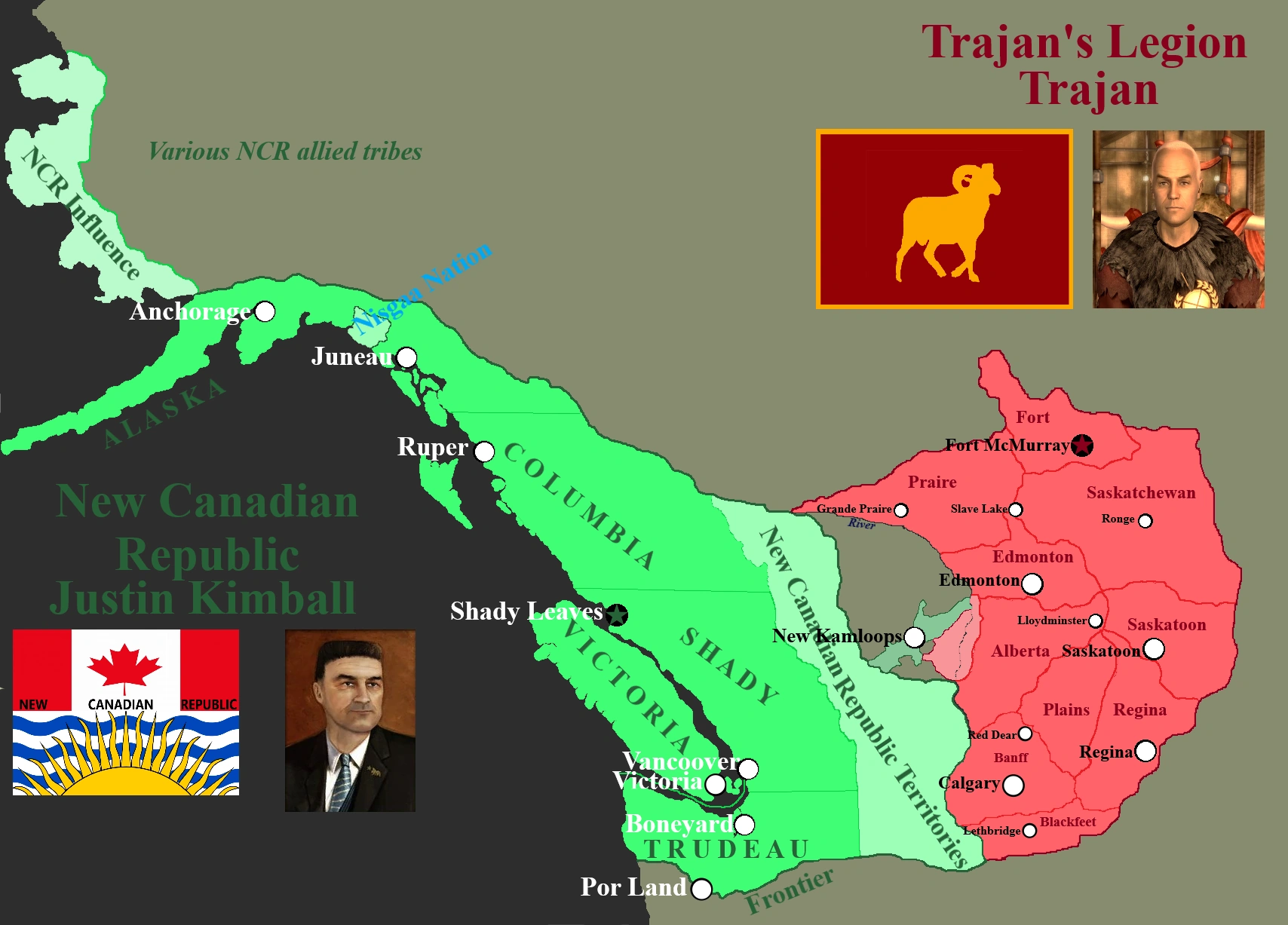 Map of Fallout but its Canadian | Fandom