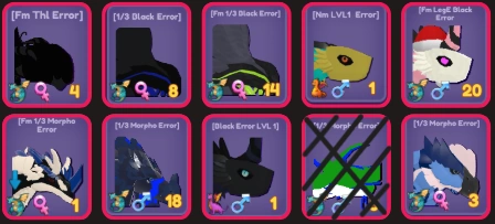 Retoasat! Selling error coloured dragons :D | Fandom