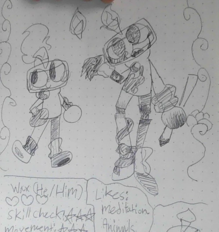 [CLOSE POST] I made Villains for the Dandys World show+Waxs OG ref ...