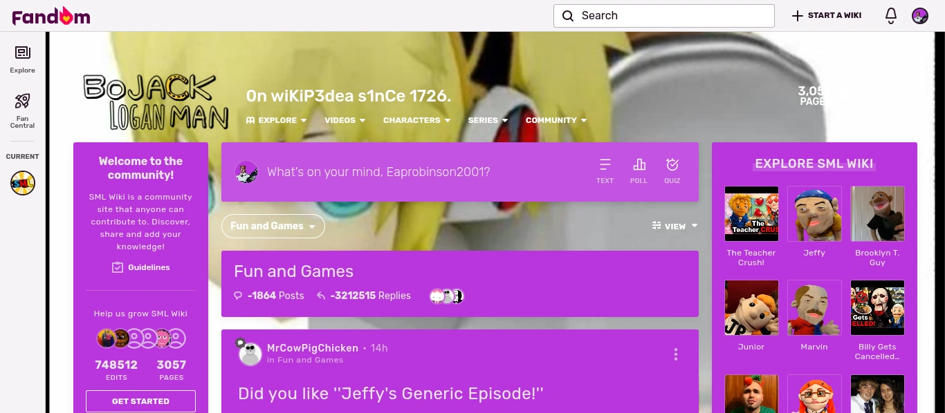 SML Wiki Changed | Fandom