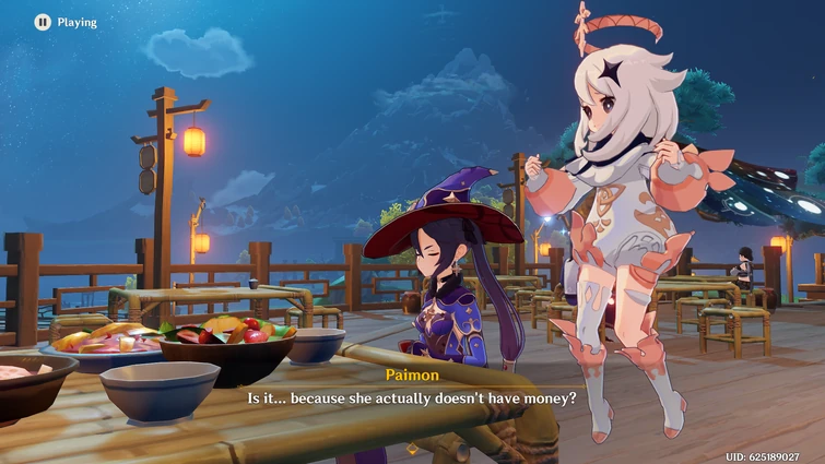 Hey paimon quit calling her out | Fandom