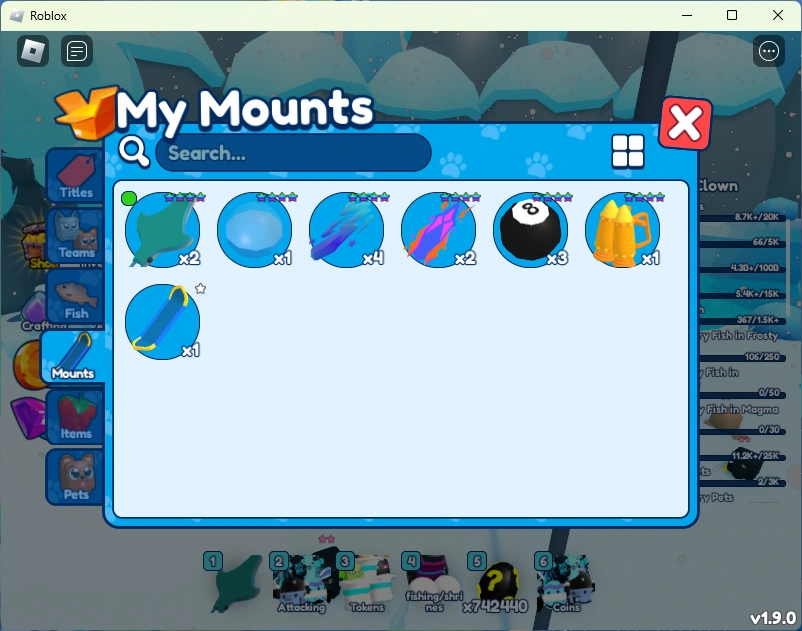 rate my secret pets and mounts (I didn't get super bruh because I didn't play the bruh update ...