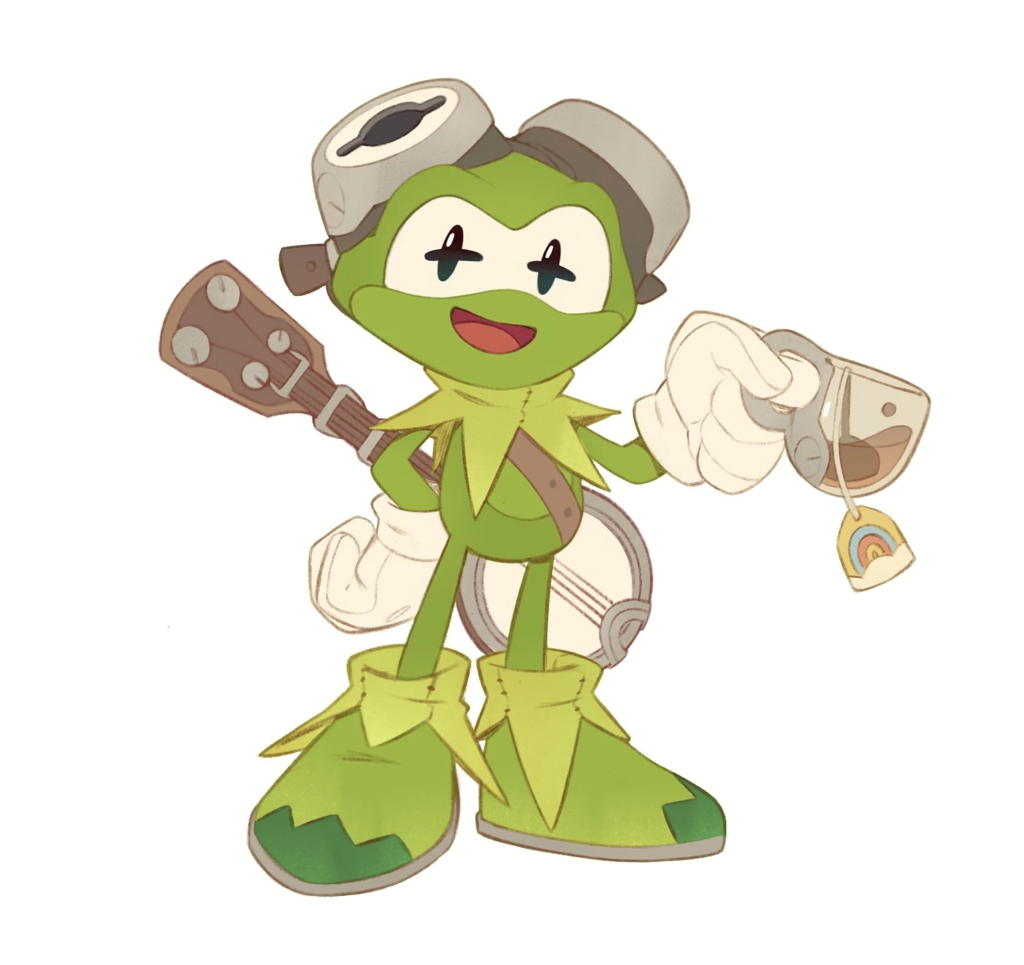 Hi ho! Kermit the Mobian Frog here! | Fandom