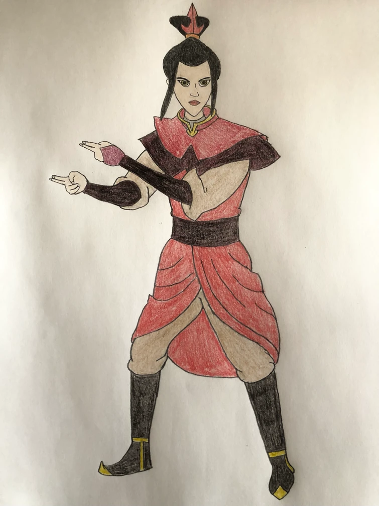 🎨 {ATLA} My Drawing of Princess Azula of the Fire Nation | Fandom