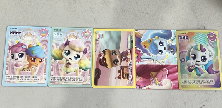 dessert catch cards!!