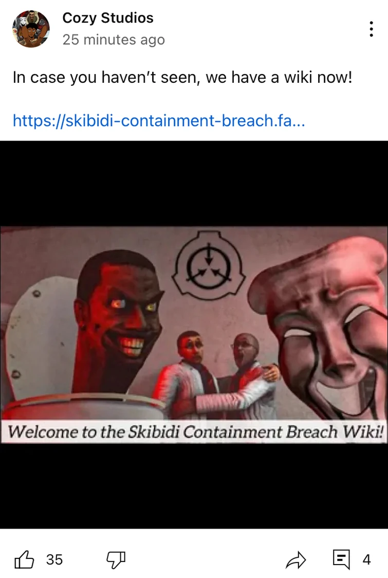 Discuss Everything About Skibidi Containment Breach Wiki | Fandom