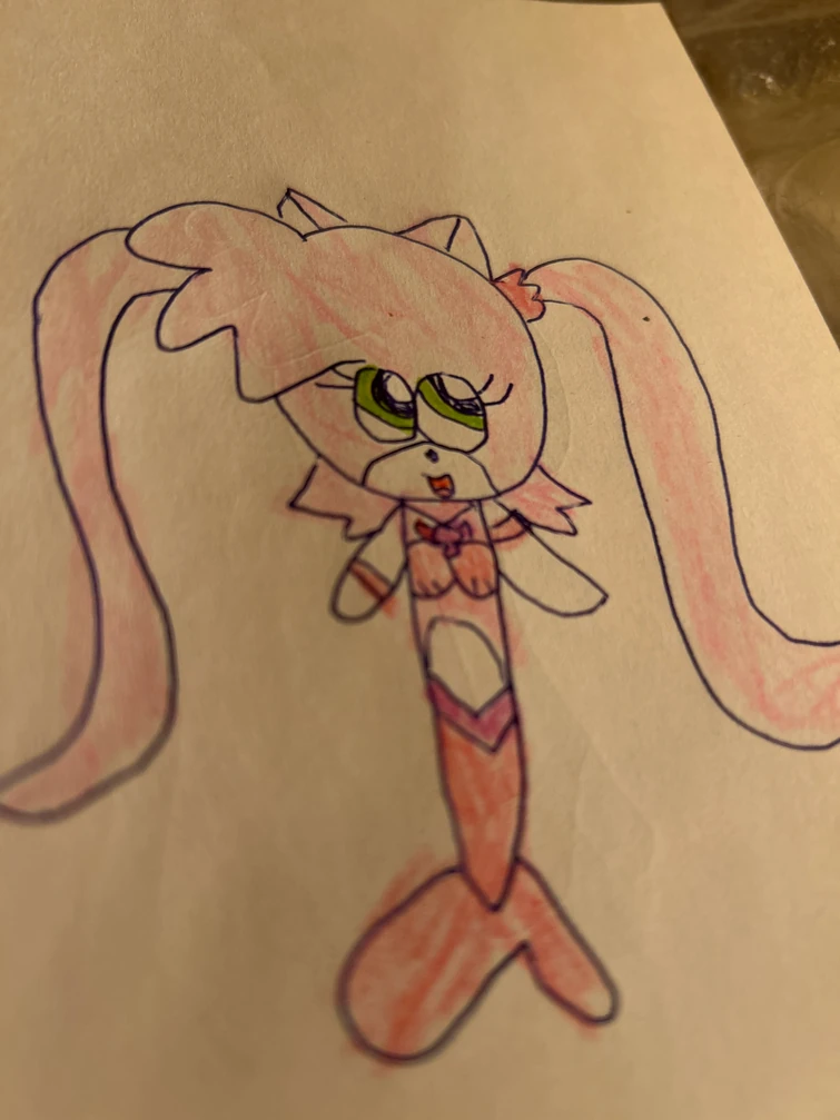 Amy rose as Lucia nanami (chibi version) | Fandom