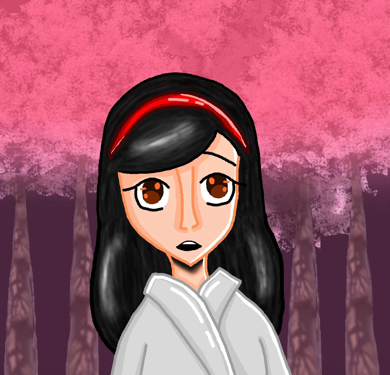 Soo I'm gonna make an animated image of Hiachi and this is the artwork ...