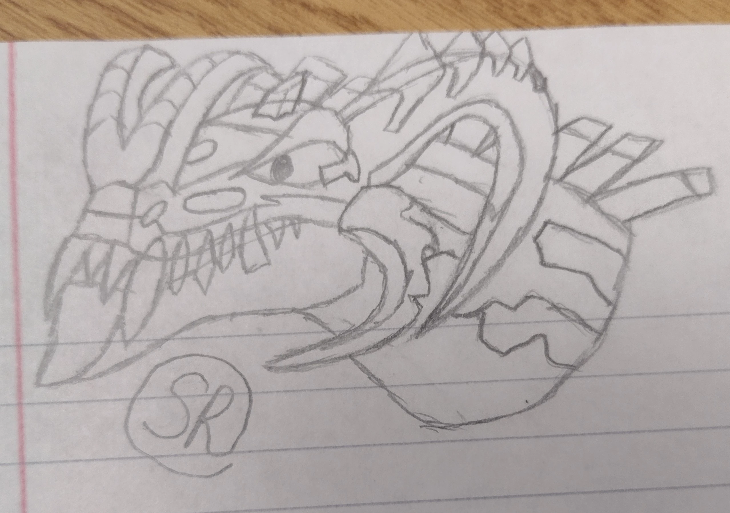 Quick drawing of my Tsuk, Skullcrusher!!! | Fandom