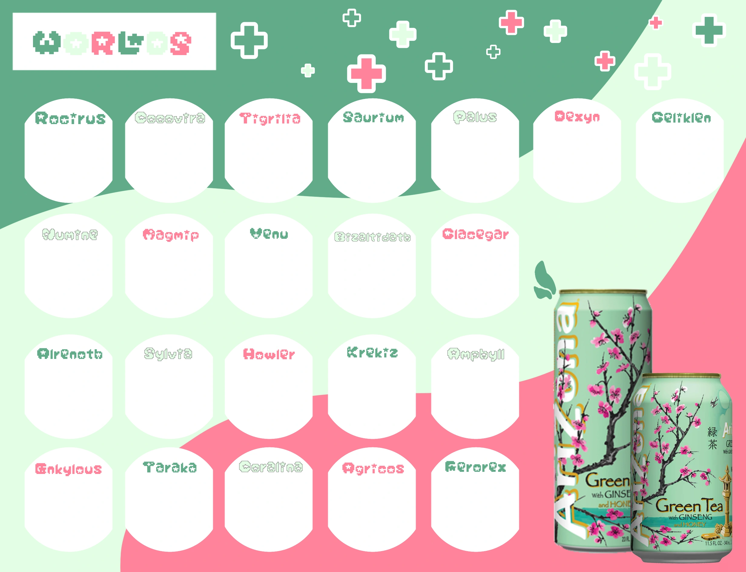 Lf Arizona tea themed worlds! | Fandom