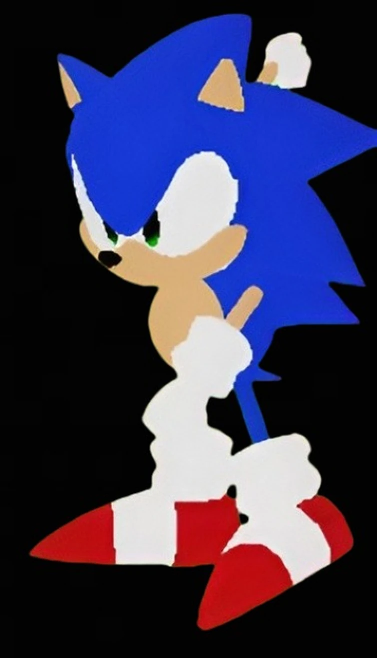 om sonic doing sa2 pose + my avatar doing sa1 pose | Fandom