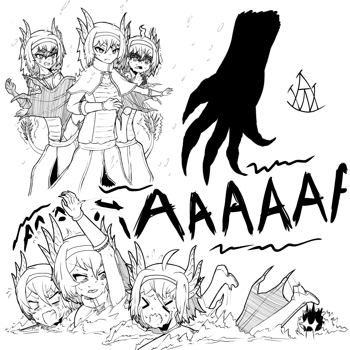 I Did A Kaiju Girl Drawing Again Fandom