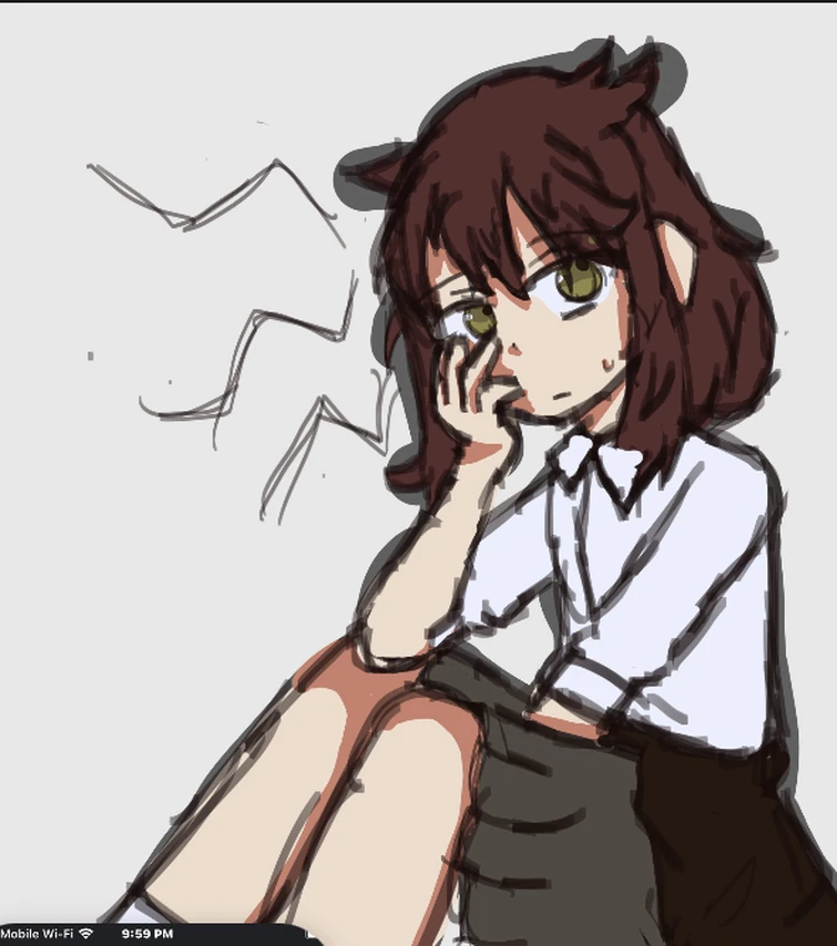 Drawing m tbhk oc (Wip) | Fandom