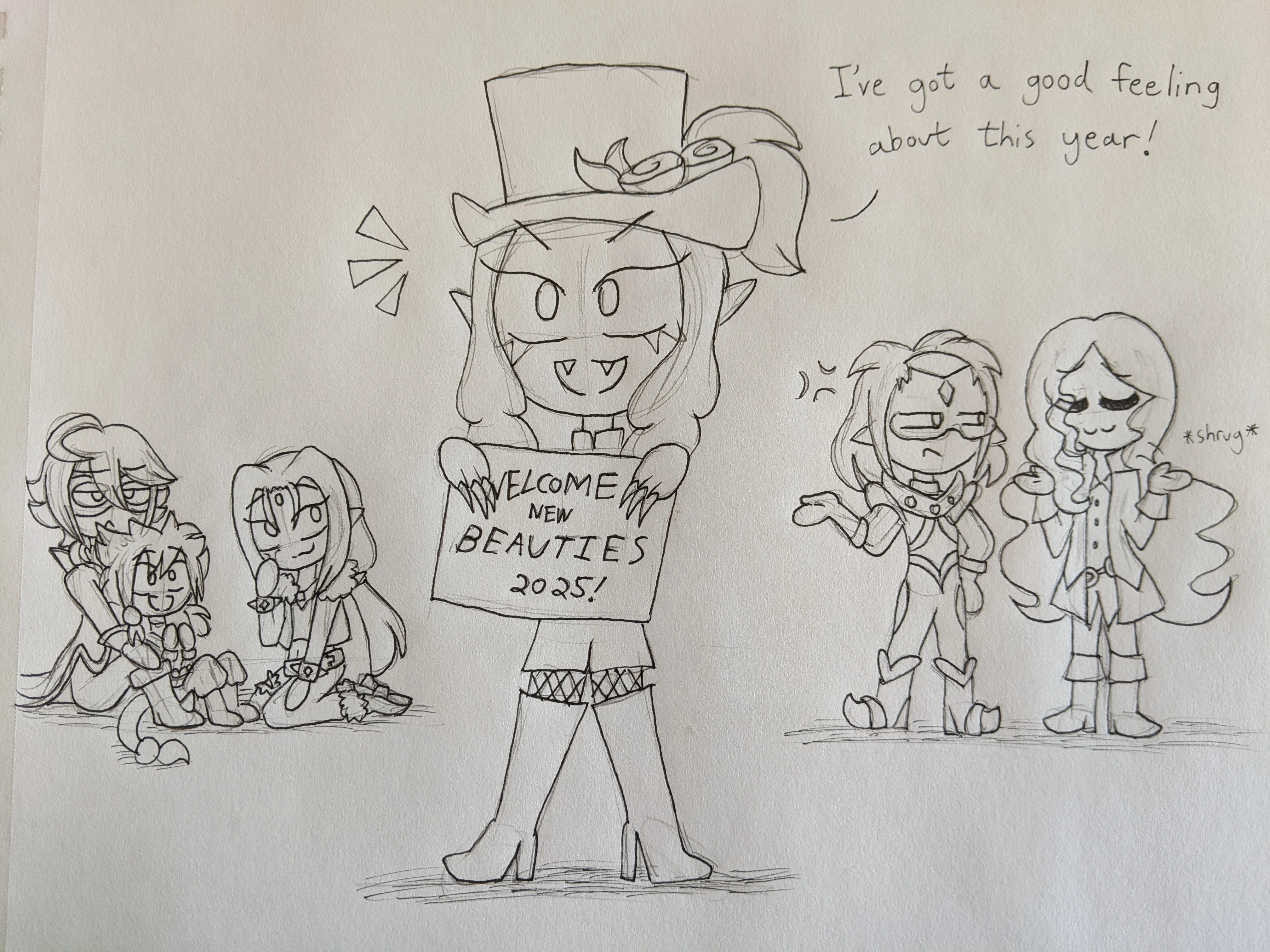 First Drawing of Mine for 2025! | Fandom