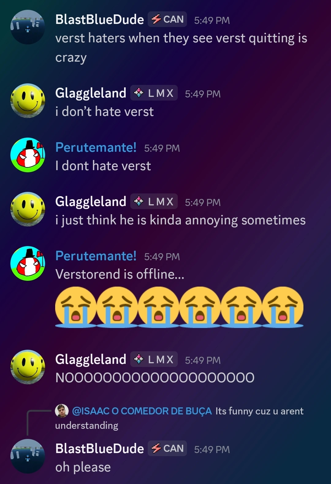 verst is quitting again | Fandom