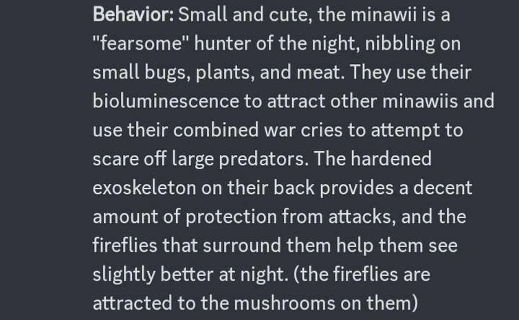 Minawii Lore Drop: | Fandom