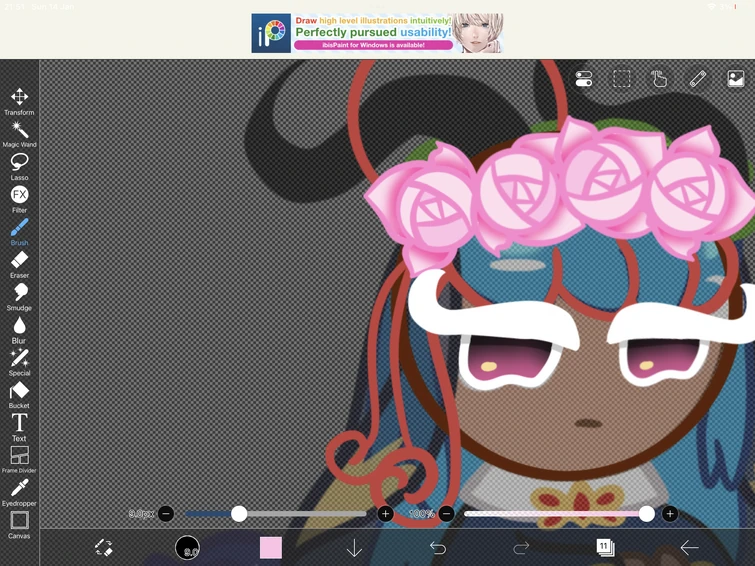 Blue Primrose's Valentine costume in process! | Fandom