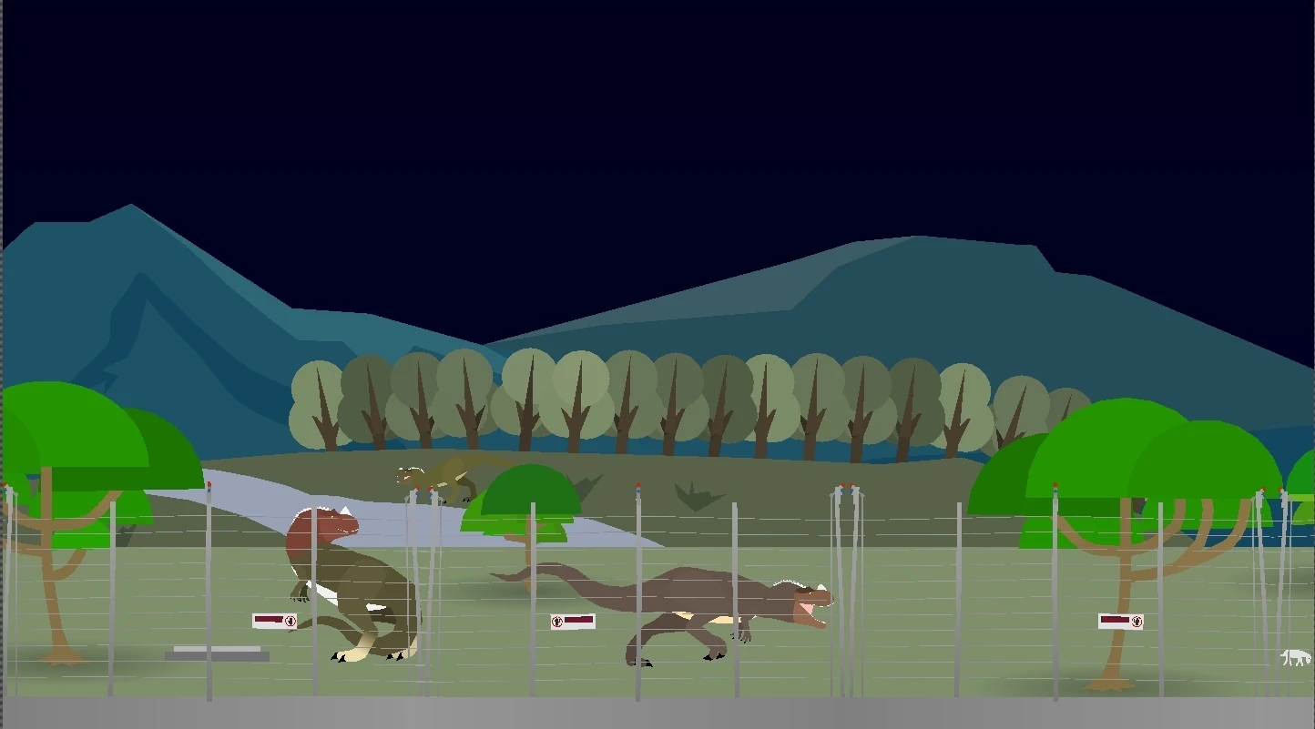 Just a little Ceratosaurus Paddock Art I Made (in Sticknodes) | Fandom