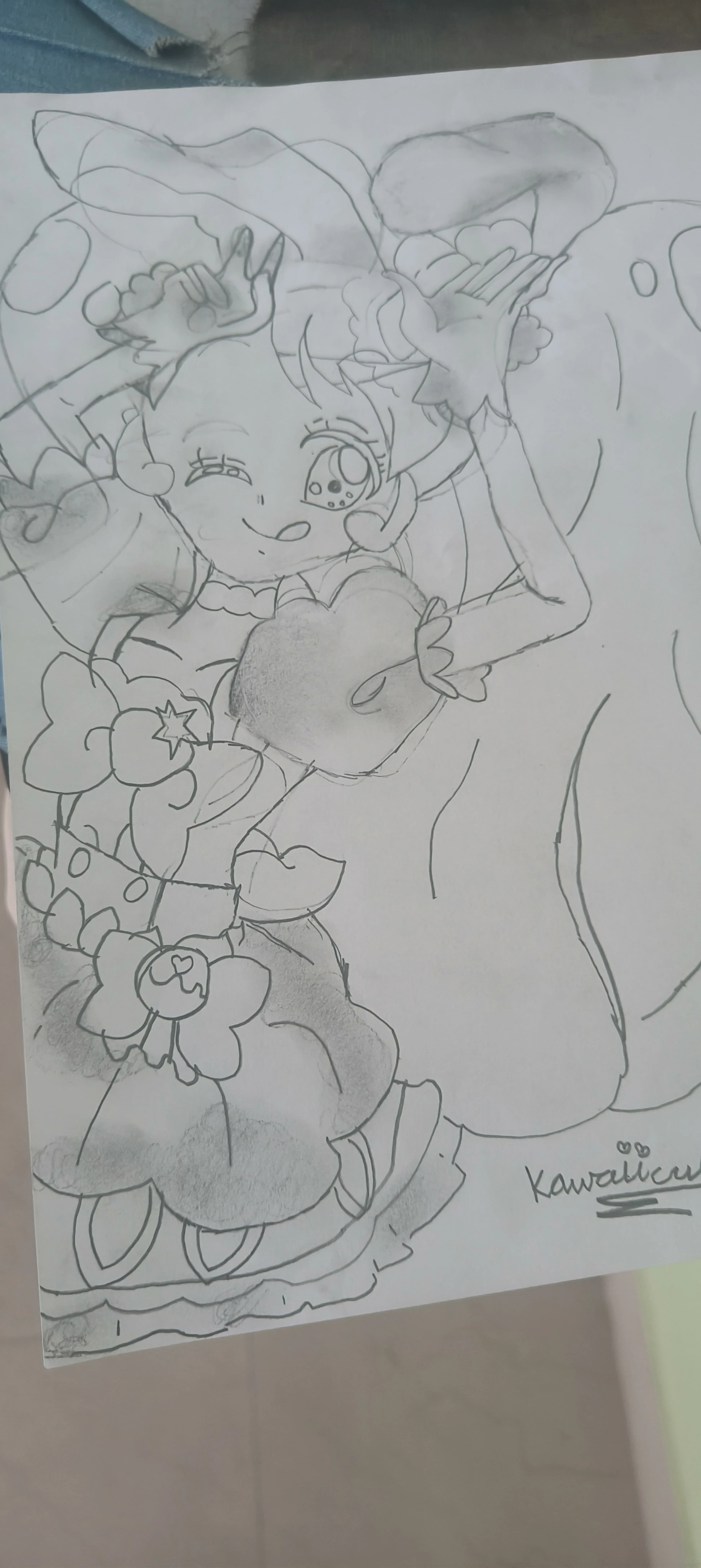 Cure Whip Sketch! | Fandom