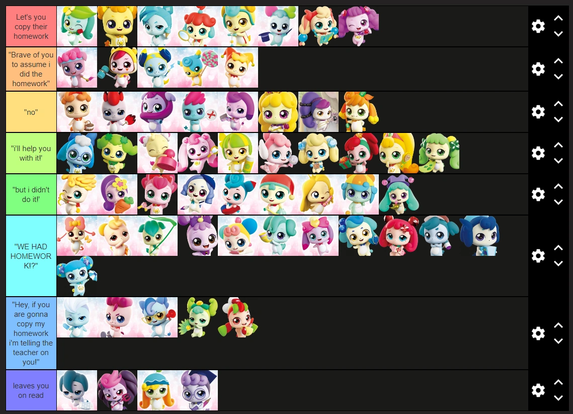 teenieping's reactions when you tell them "can i copy your homework ...