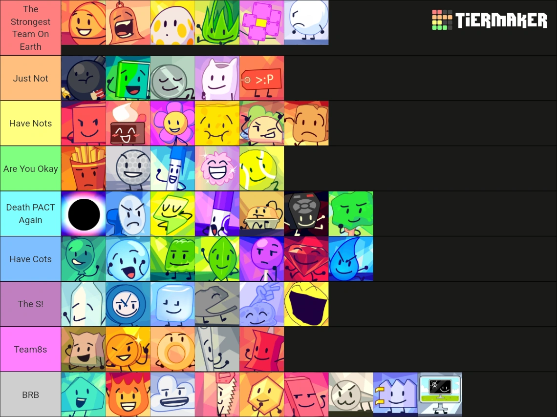 BFB Post-Split and TPOT Viewer Voting #12 | Fandom