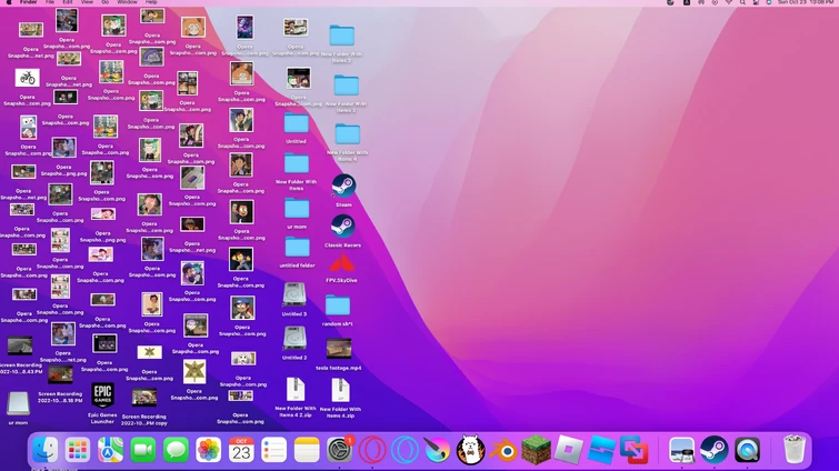 cleaned up my desktop (somewhat) | Fandom