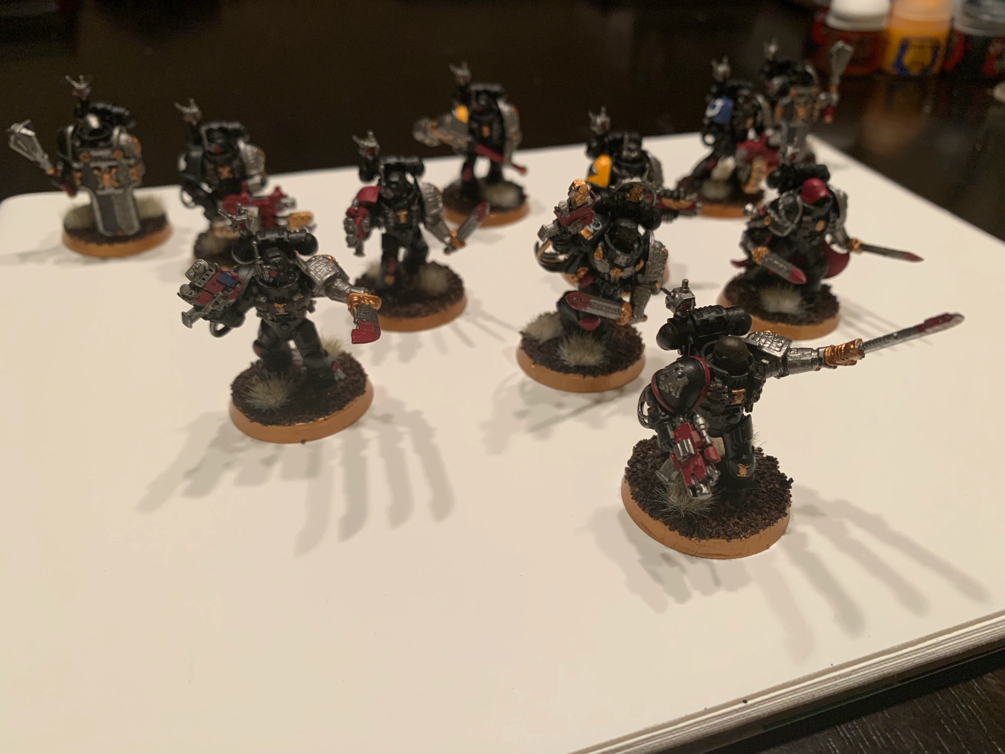 Newly painted Deathwatch! | Fandom