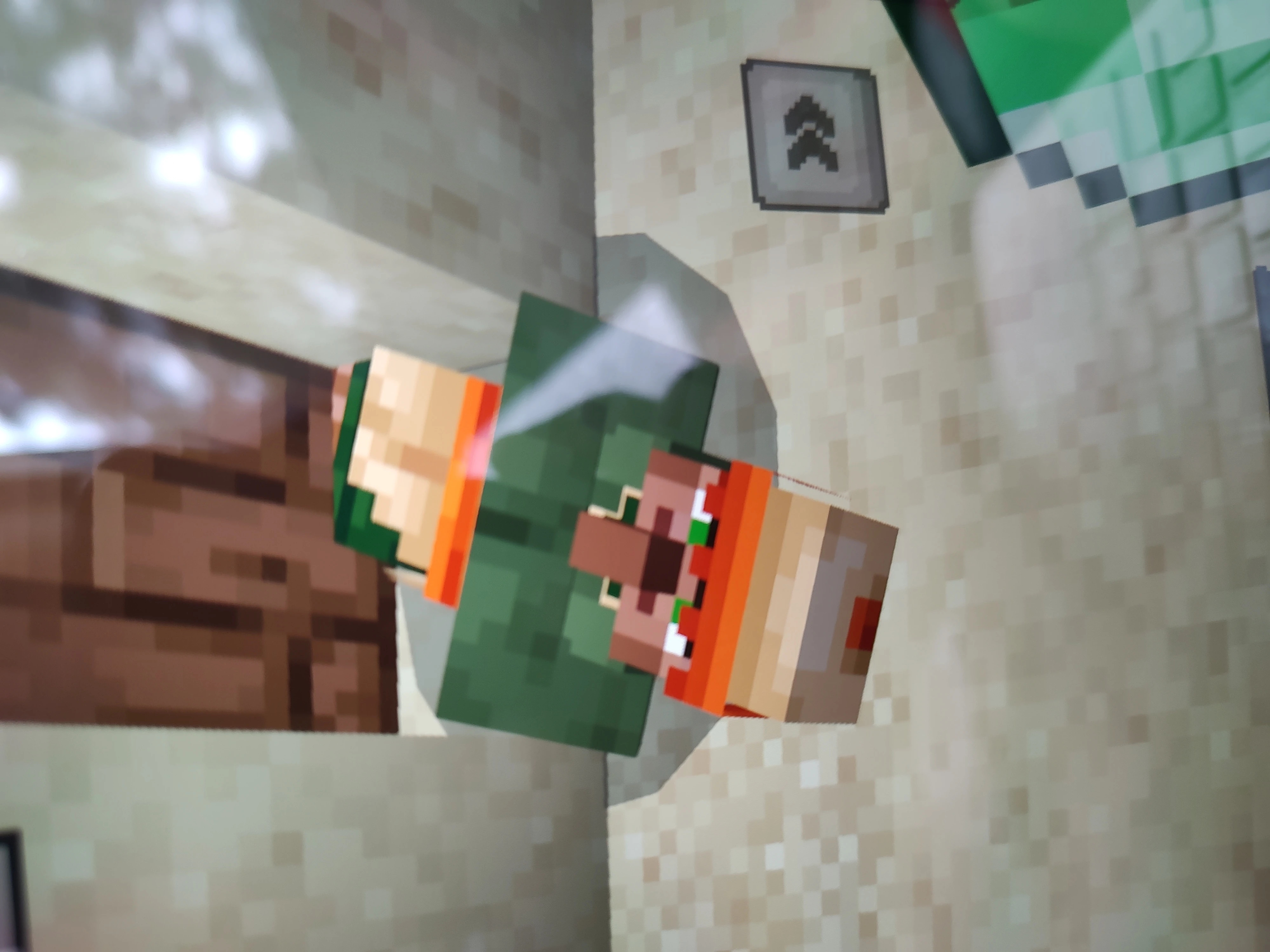 In Minecraft I saw a damn villager sleeping on the ground💀 | Fandom