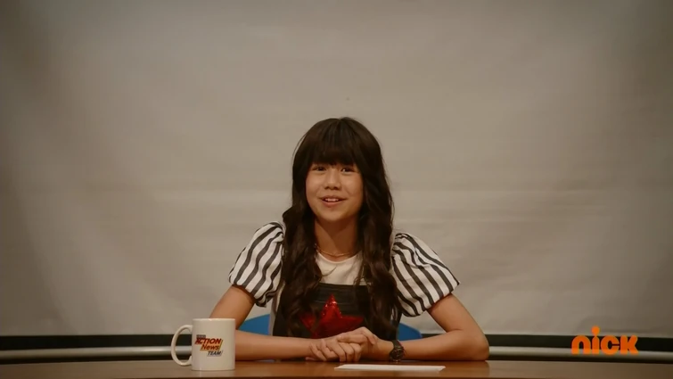 #TheReallyLoudHouse #Nickelodeon The Action News Team and Stella Zhau ...