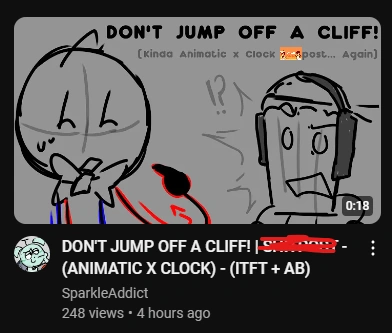 help me i can't got animaticlock out of my recommends | Fandom