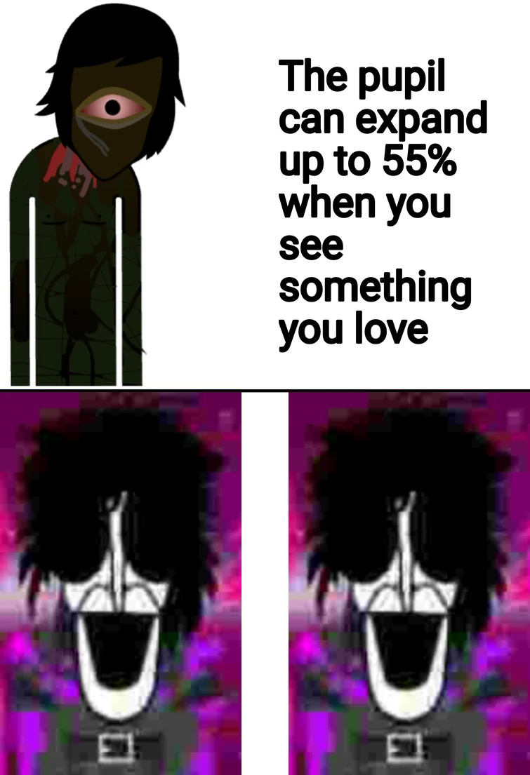 Pupil dialation/constriction meme but with Jack | Fandom