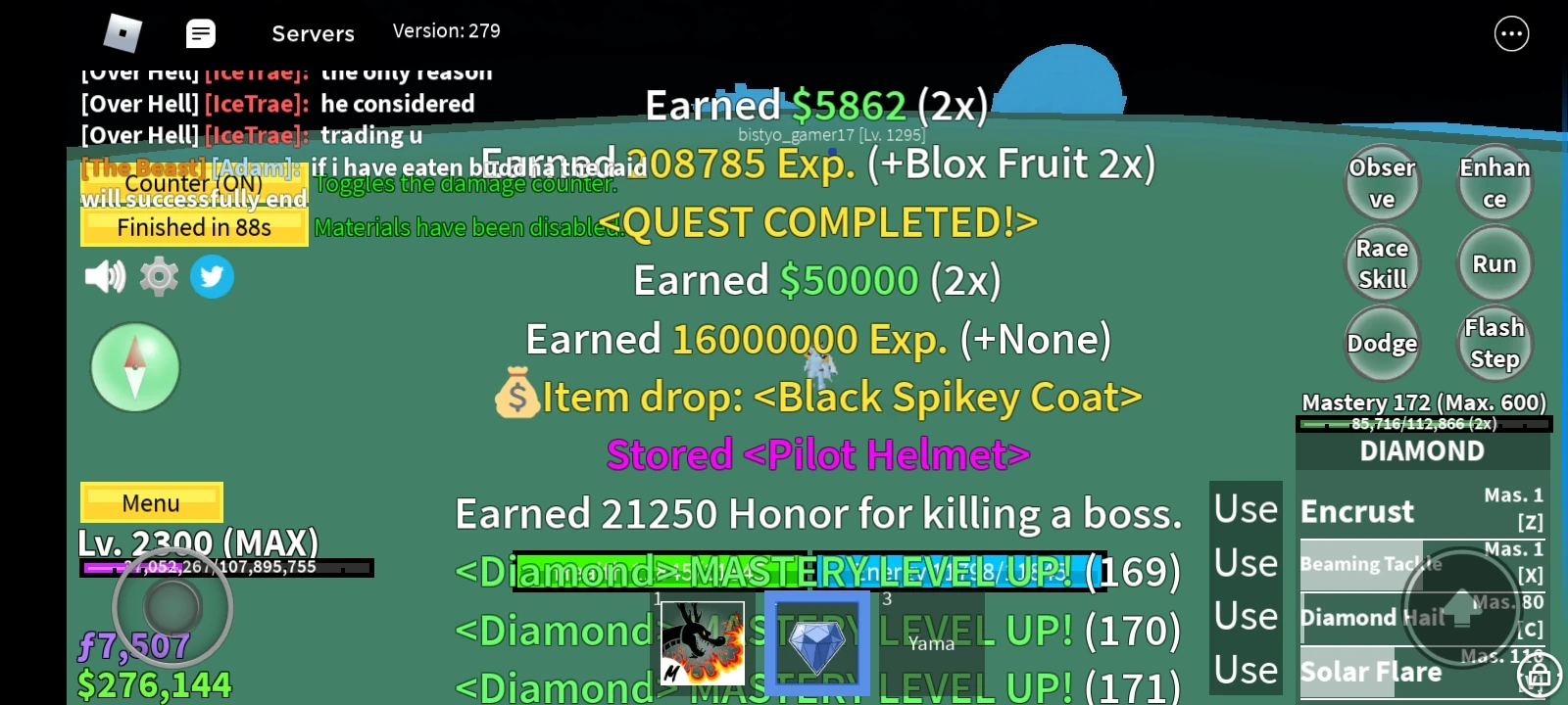 Great night in Blox fruit | Fandom