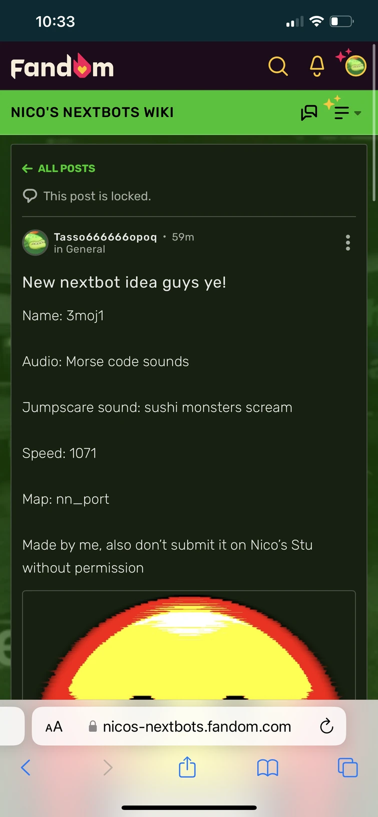 Bro had to lock the post because of the new rule I didn’t know about 💀💀💀 | Fandom