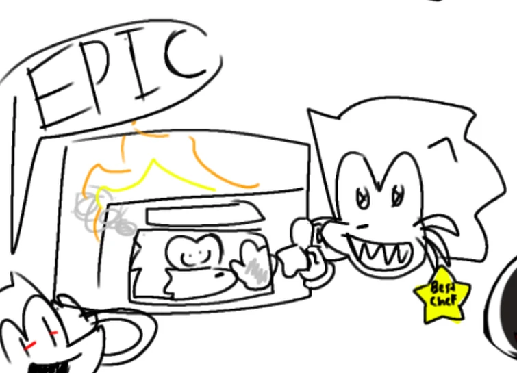 x lord cooks hog while needlemouse watches | Fandom