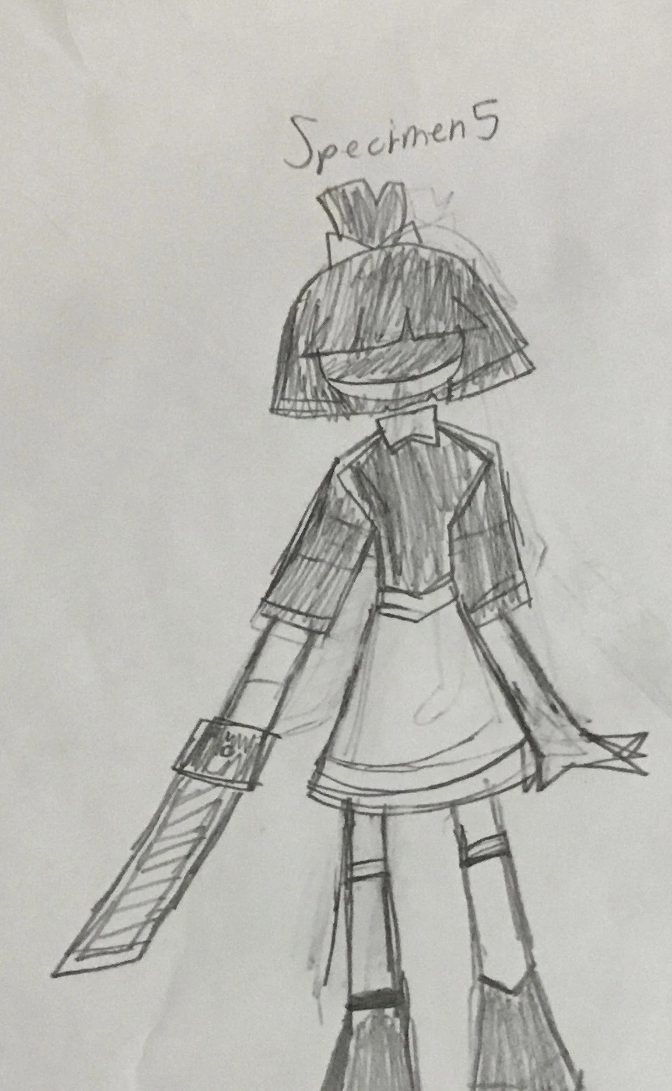 Specimen 5 (Bloomie) sketch | Fandom