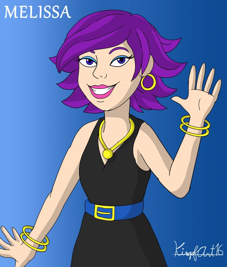 This is my PLP OC, Melissa. I also drew my version of her too. | Fandom