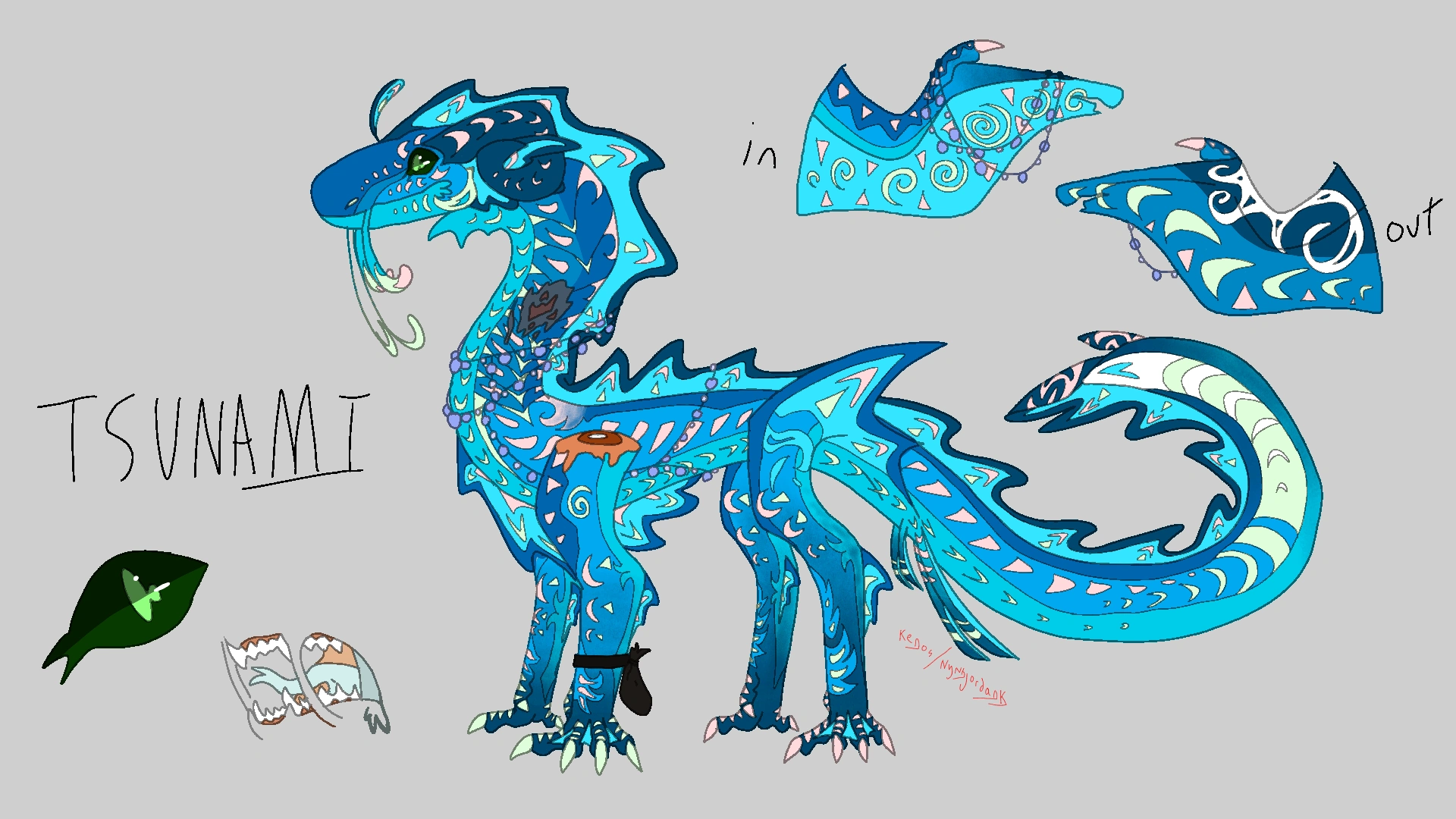 making refs for WoF characters 10 - Tsunami | Fandom