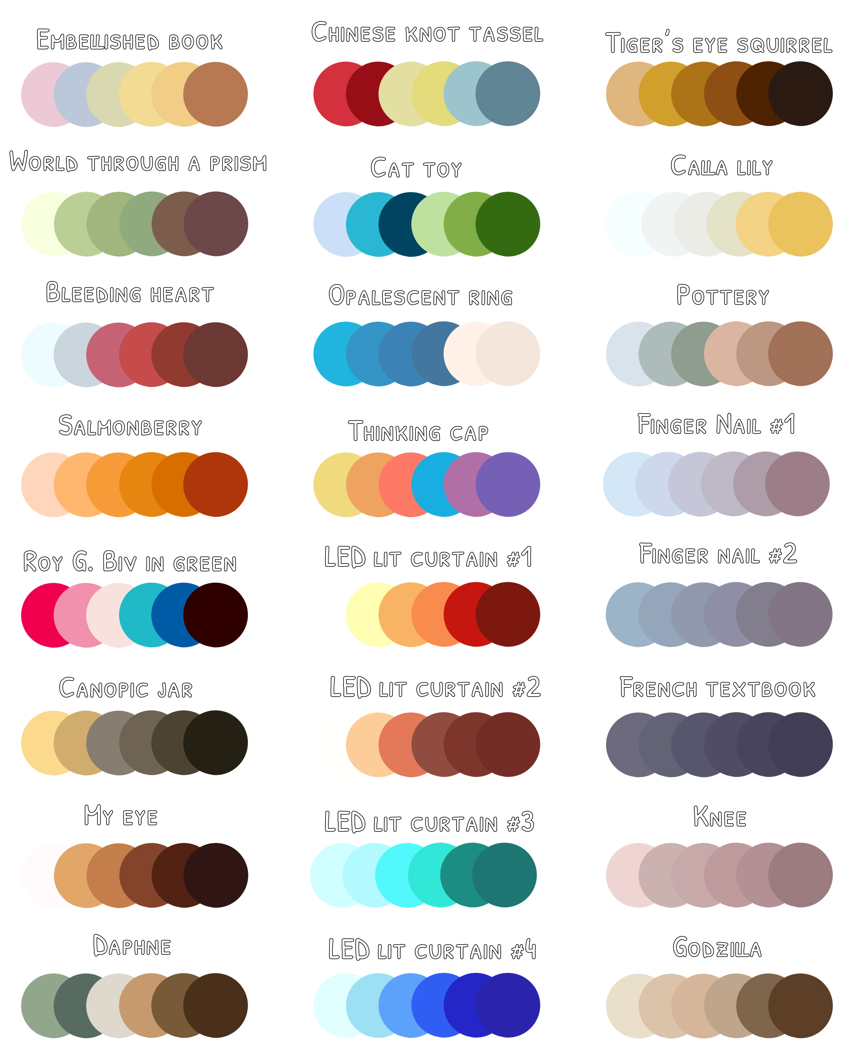 FTU color palettes | Fandom