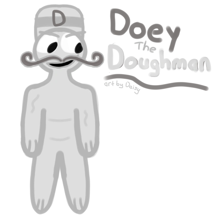 Doey the Doughman concept art | Fandom