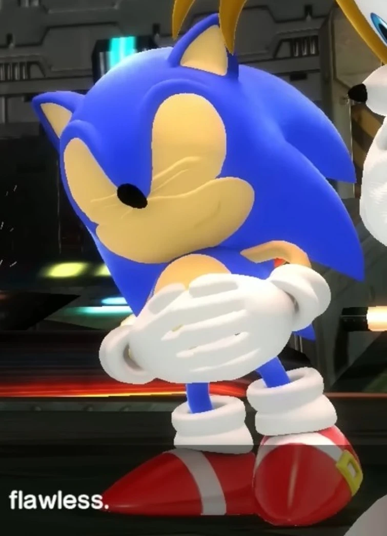 What happened to Classic Sonic? Does he have a stomach ache? | Fandom