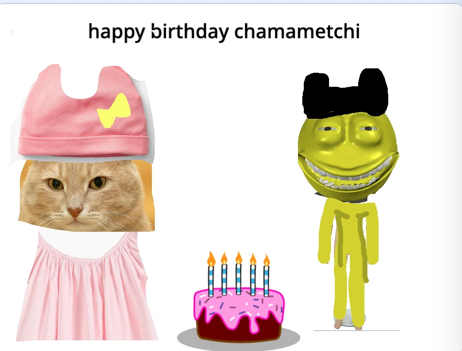 happy birthday chamametchi!!!! | Fandom