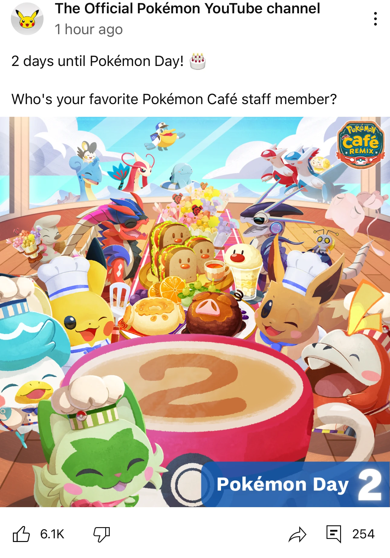 New Pokémon Cafe art by Pokemon themselves | Fandom