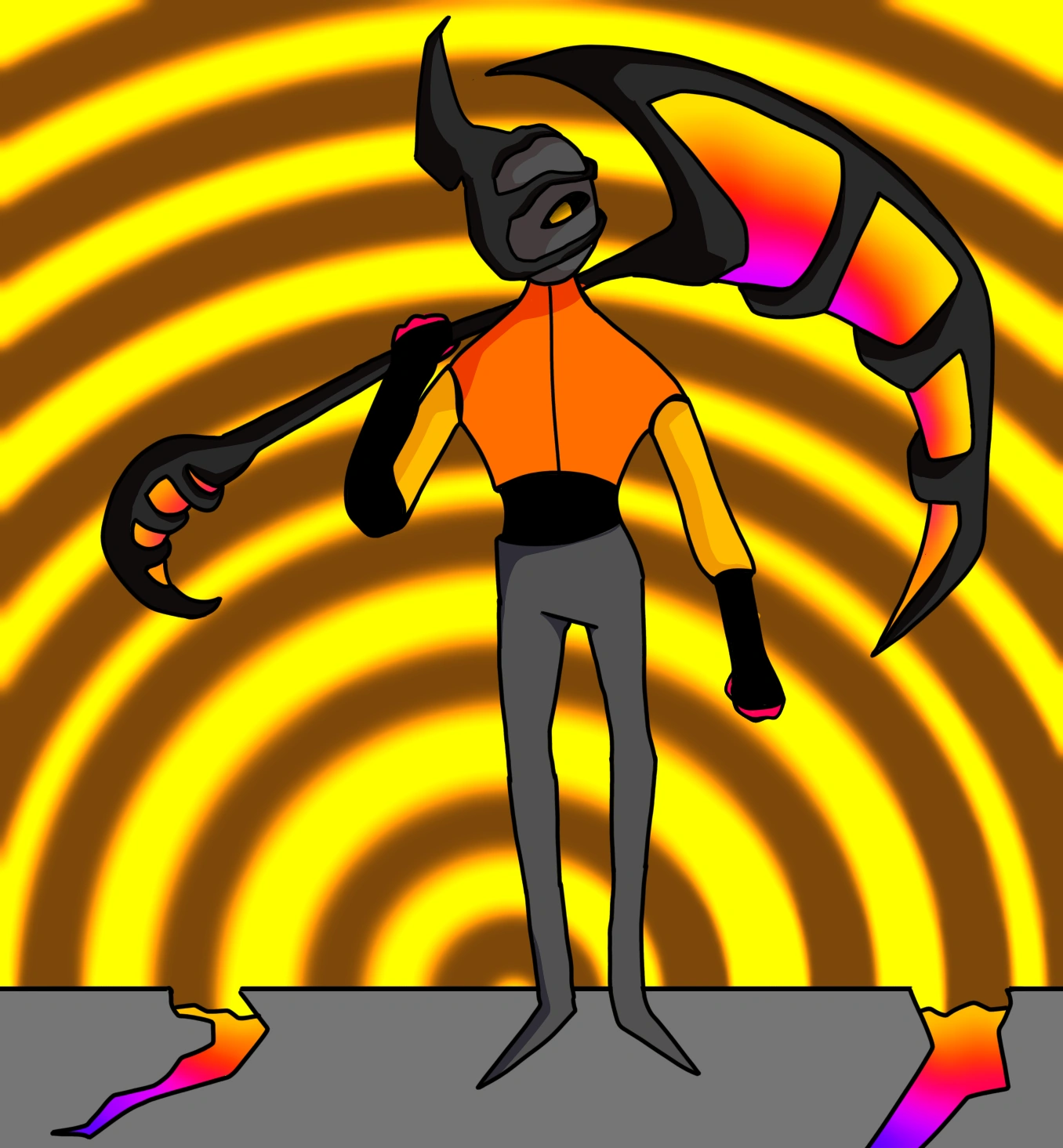 I felt like drawing a weapon design ( DayBreaker ) | Fandom